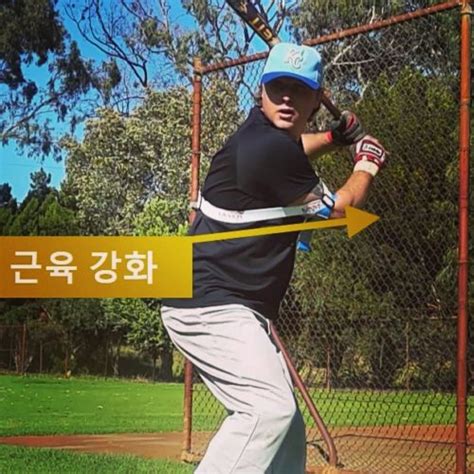 레이저스트랩 코리아 야구 파워 스윙연습기 파워 야구 배팅 트레이닝 보조기구