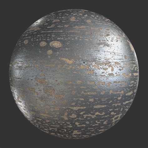 PBR TEXTURES FULL OPTION Metal Grime Ds Max Files