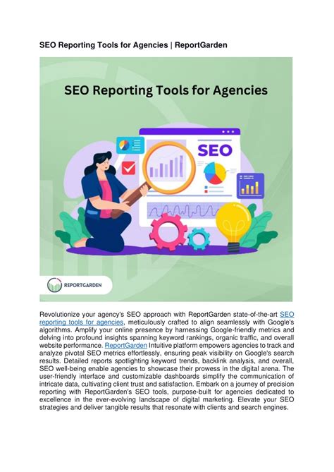 Ppt Seo Reporting Tools For Agencies Reportgarden Powerpoint Presentation Id 12820315