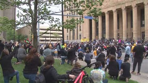 Hundreds Protest In Downtown Buffalo