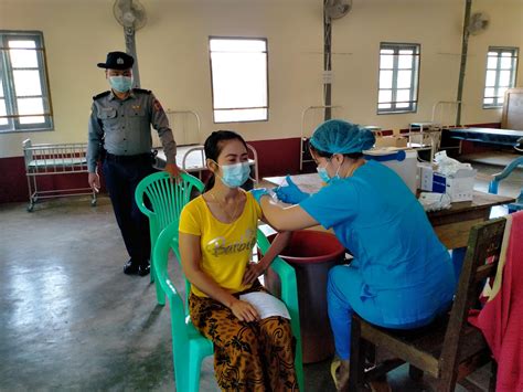 ပိုင်ကျုံမြို့တိုက်နယ်‌ ဆေးရုံတွင် ကိုဗစ် ၁၉ရောဂါကာကွယ်ဆေး ပဉ္စမအသုတ် ဒုတိယ အကြိမ် ဆက်လက်ထိုးန