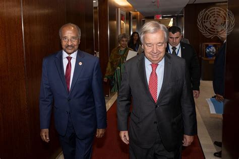 Secretary General Meets With Minister For Foreign Affairs Of Eritrea Un Photo