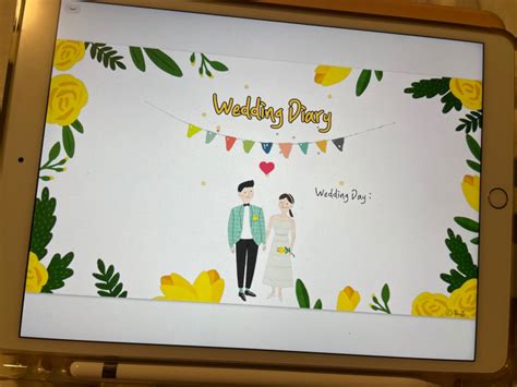 아이패드 굿노트 속지 공유 굿노트에서 활용 가능한 웨딩 다이어리 Pdf 공유해요 하이퍼링크 다이어리 웨딩 다이어리 만년 다이어리 네이버 블로그