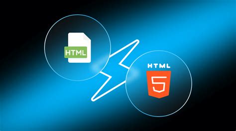 What Is The Difference Between Html Vs Html5