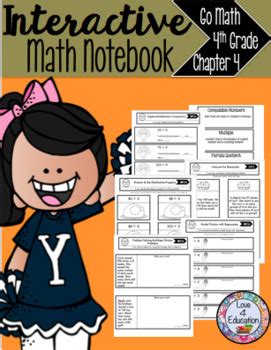 4th Grade Go Math Chapter 4 Teaching Resources TPT