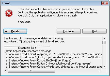 C Exception Handling