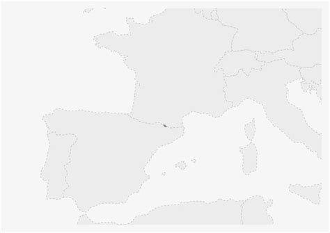 Andorra Map Location In Europe Map