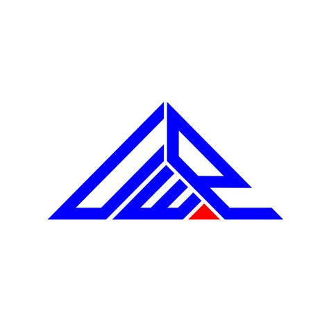 Uwp Letter Logo Creative Design With Vector Graphic Uwp Simple And Modern Logo In Triangle