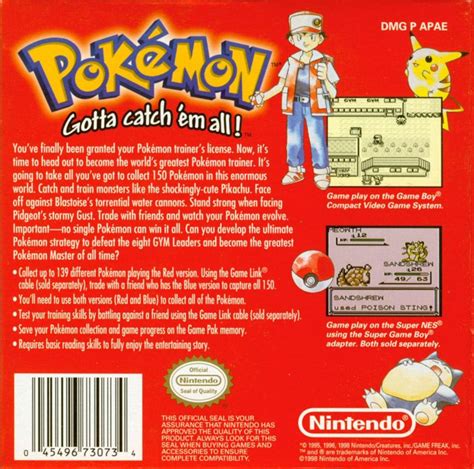 Pokemon Red Game