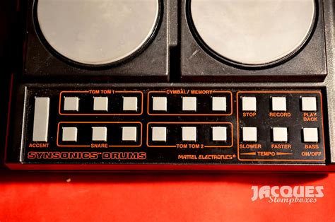 Mattel Synsonics Drums Analog 1981 Reverb