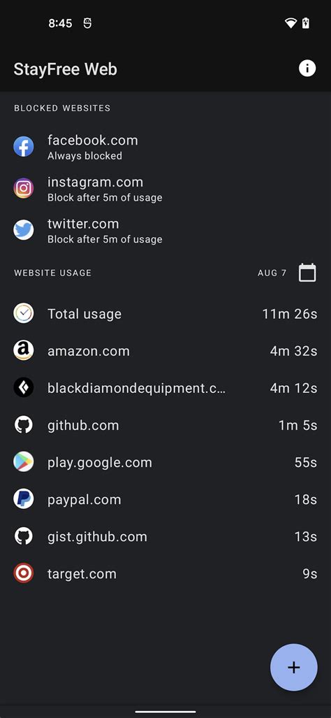 StayFree Web Website Blocker For Android Download