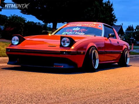 1982 Mazda Rx 7 S With 14x9 Ssr Original 80s Cast Reverse Mesh And