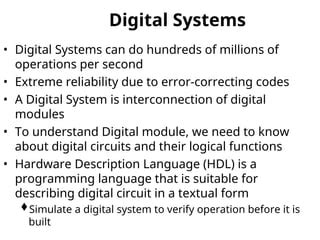 Digital Logic Design Lec 2 Slide Ppt DLD Lec 1 Ppt