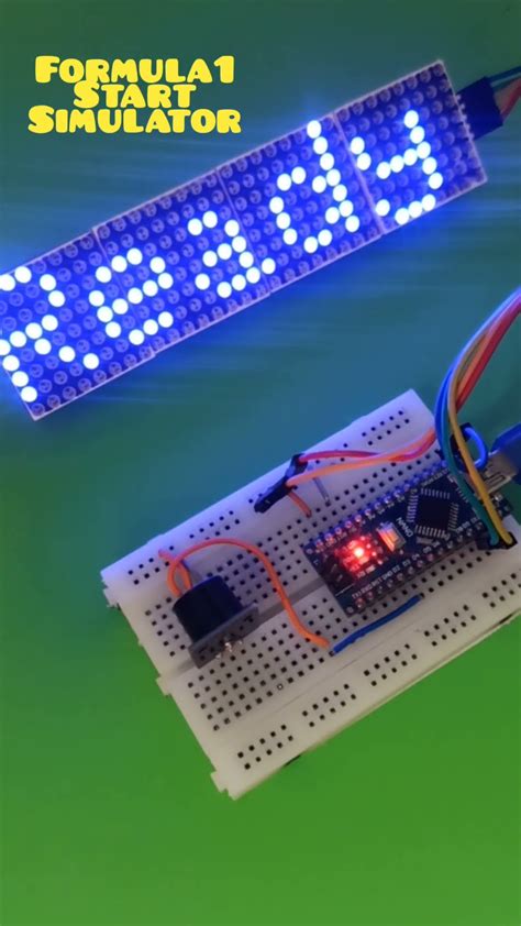Formula 1 Start Simulator Funny Arduino And Visuino Project Youtube