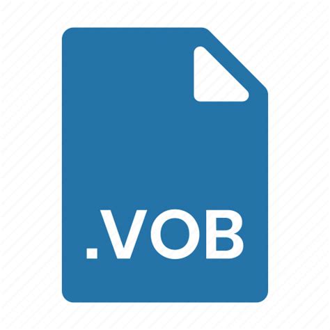 Vob Extension Format File File Format File Type File Extension Icon Download On Iconfinder