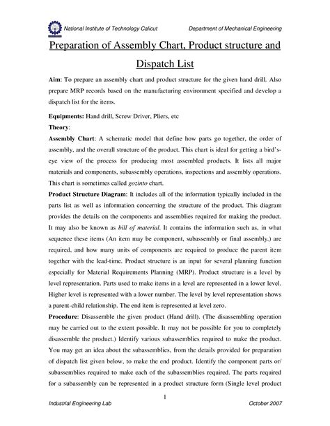 Assembly Time Templates At