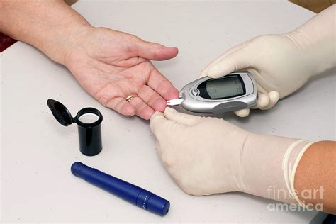 Diabetic Testing Photograph By Sherry Yates Youngscience Photo Library
