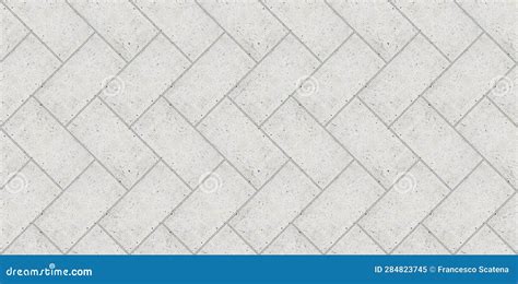 Perfect Concrete Pavement Seamless Pattern High Resolution Texture Useful For Renderings Stock