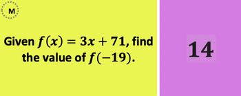 Function Notation Evaluating Functions Card Matching Activity
