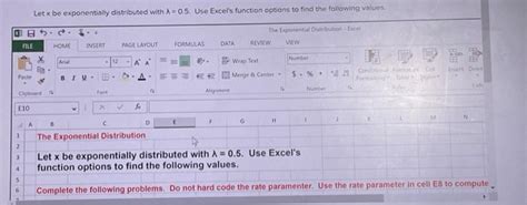 Solved Let X Be Exponentially Distributed With A 0 5 Use Chegg