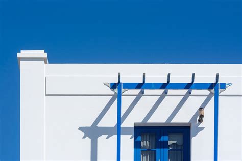 란사로테의 미니멀리스트 화이트 빌딩 외관 · 무료 스톡 사진