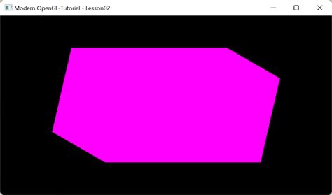 Modern OpenGL Tutorial And Application Lesson02 Single Colored Cube