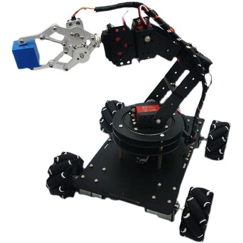 Stm32 Smart Vision Car Mecanum Wheel Chassis Robotic Arm Car