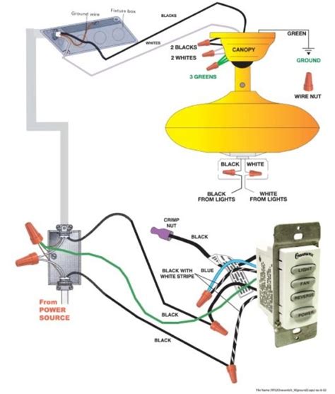 Ceiling Fan Switch Replacement Instructions