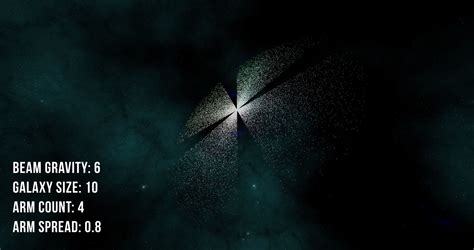 random galaxy generation with c and opengl