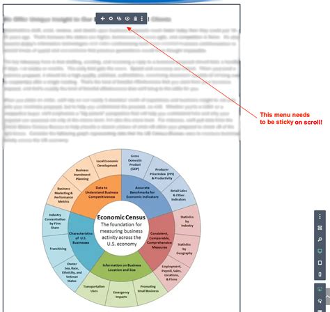 how to make divi text module editor toolbar sticky divi help