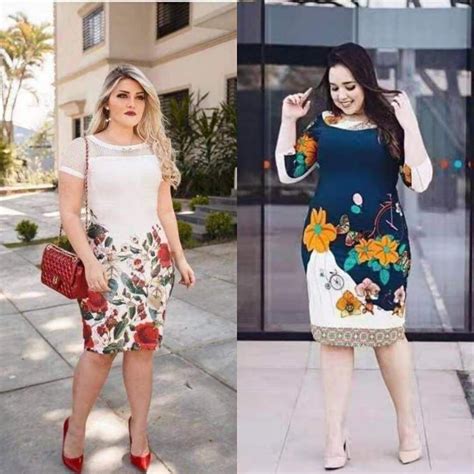 Plus Size Elegant Vintage Floral Print Dress Shopee Philippines