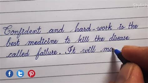 Neat Cursive Handwriting Beautiful Cursive Handwriting Calligraphy Handwriting Examples