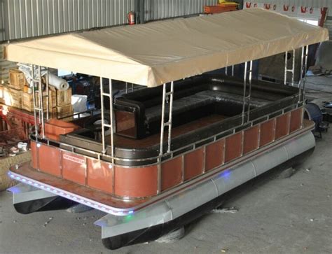 Aluminium Pontoon Boat At ₹ 1350000 Aluminium Boat In Raigad Id