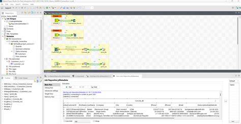 How To Use Repository Metadata With Talend