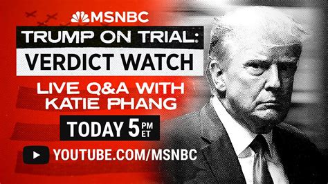 Today At 5pm Et Join Our Special Live Stream “trump On Trial Verdict
