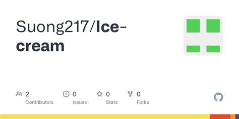 GitHub Suong217 Ice Cream