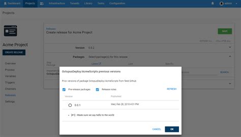 github feeds octopus deploy