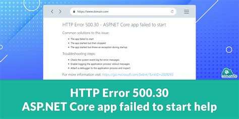 Error 50030 Core App Failed To Start Tanzohub