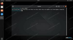 Linux Path Environment Variable Linux Command Line