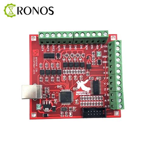 1db Breakout Board Cnc Usb Mach3 100khz 4 Axis Interface Driver Motion Controller Driver Board