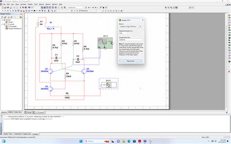 Help Needed Troubleshooting Speaker Connection And Pulse Calculation In Multisim Circuit Ni