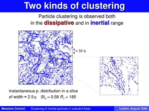 Ppt Clustering Of Inertial Particles In Turbulence Powerpoint