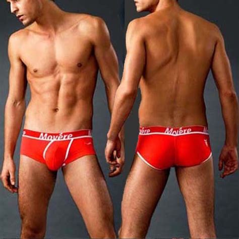 Sexy Mens Cotton Underwear Boxer Brief Shorts Mu