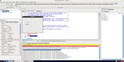 Erro ao compilar novo projeto no Lazarus usando ACBr NFe Dúvidas Gerais sobre o ACBr Projeto
