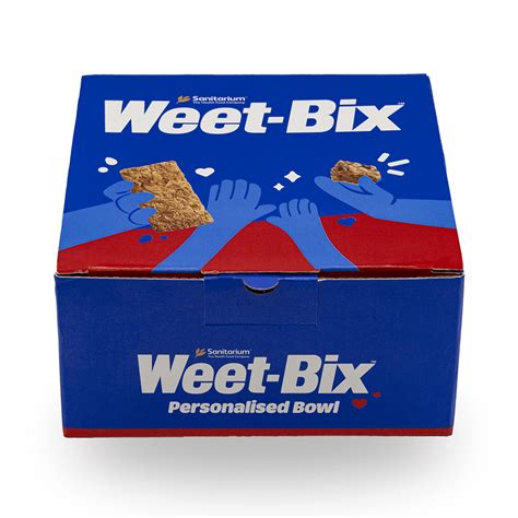 Weet Bix Personalised Bowl Weet Bix Australia
