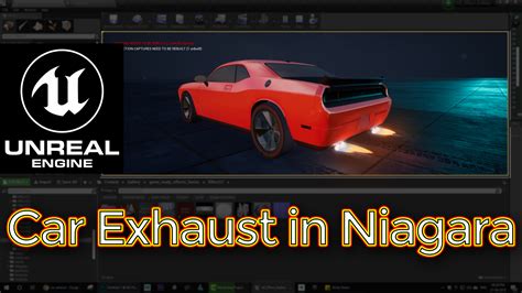Car Exhaust Effect In Ue4 Niagara Tutorial Cghow Ashif Ali