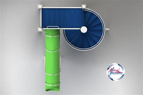 Natural Structures Drop Slide Pool Slides