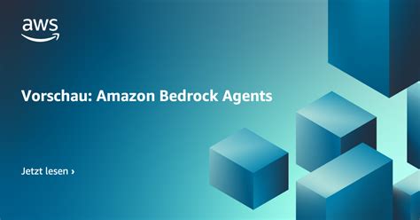 Vorschau Amazon Bedrock Agents Aws Germany Amazon Web Services In