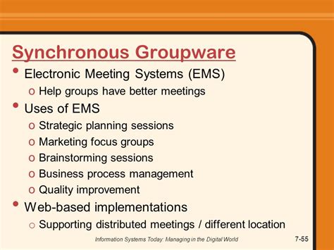 Information Systems Today Managing In The Digital World Ppt Video Online Download