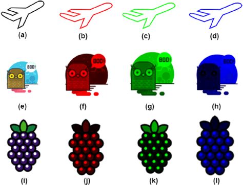 RGB Channel Separation B F J Red Channel C G K Green Channel Download Scientific